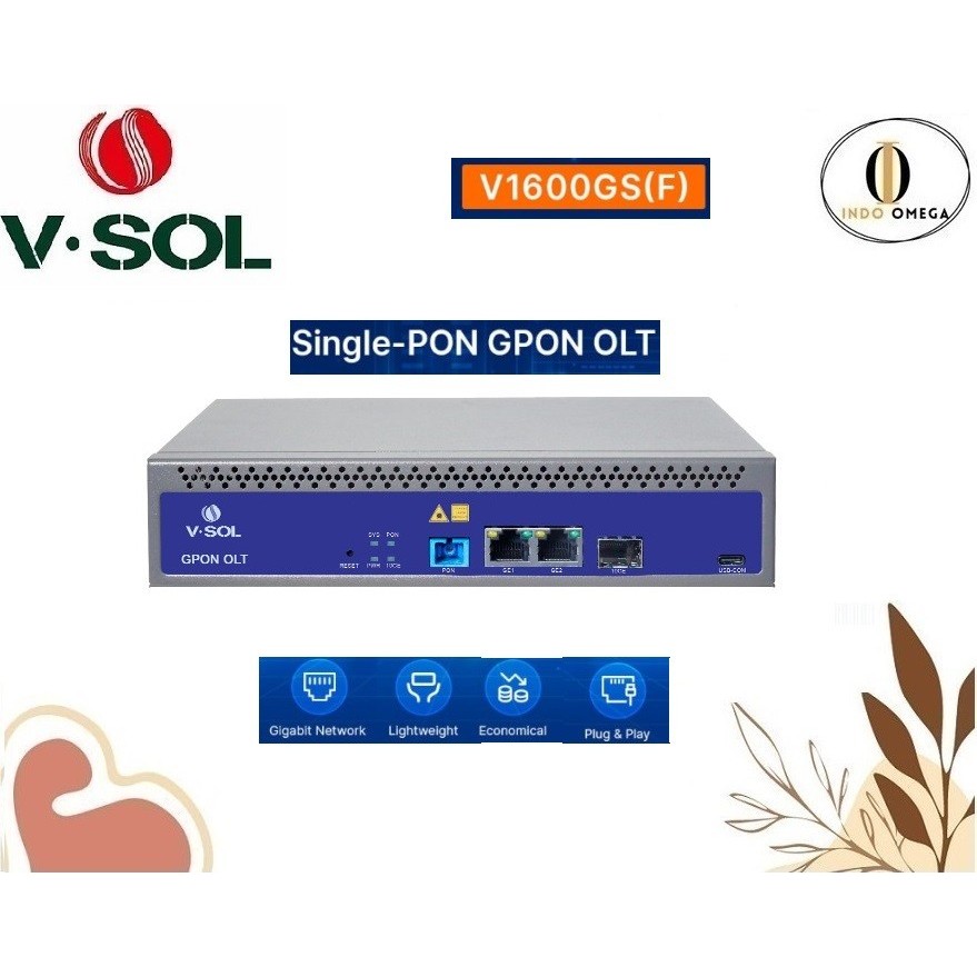Jual VSOL V1600GS-F WITH FAN L2 1 Port GPON OLT V-SOL | Shopee Indonesia