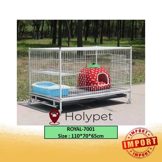 Jual KANDANG KUCING IMPORT PET ROYAL CAGE / ROYAL-7001 / KANDANG KUCING ...