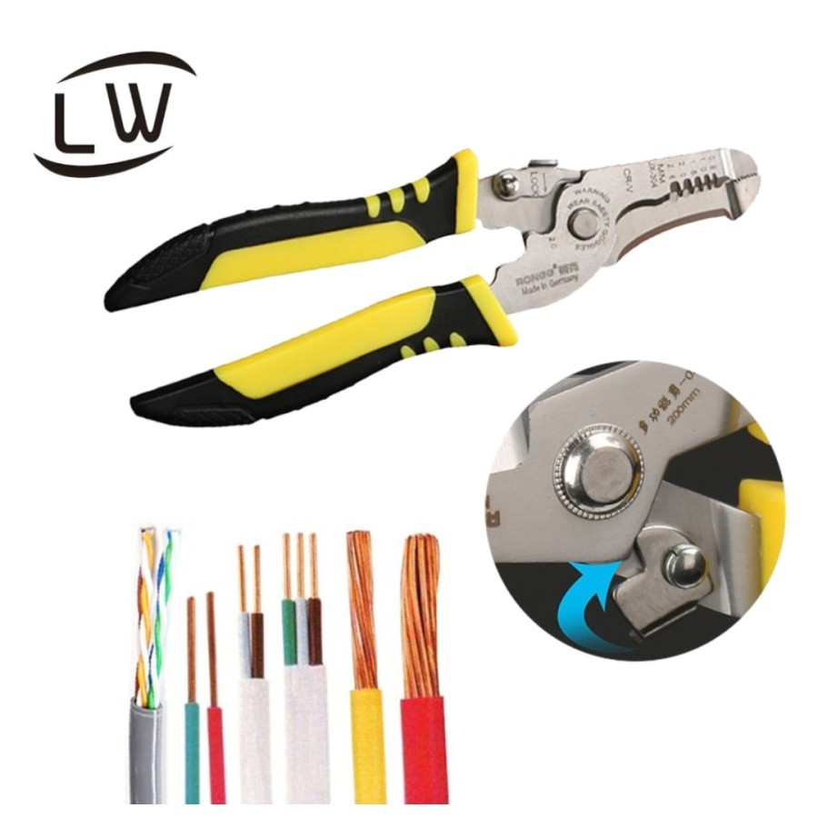 Jual TANG POTONG KABEL LISTRIK MULTIFUNGSI / TANG POTONG SERBAGUNA ...
