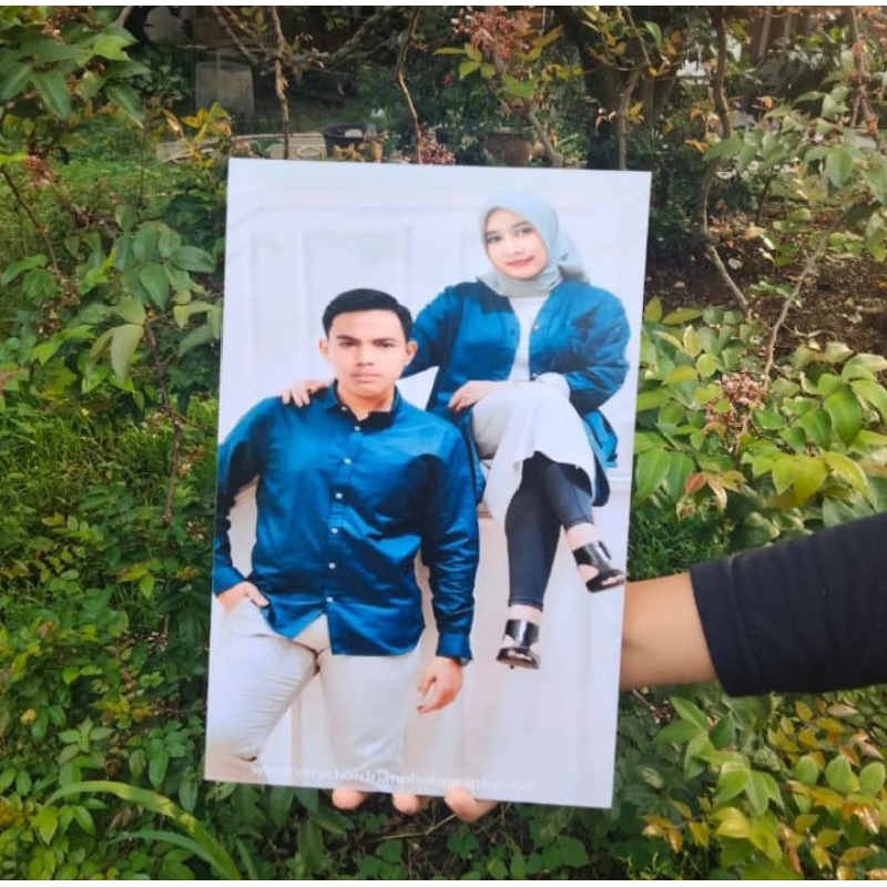 Jual CETAK POTO PLUS PAPAN MDF 15R (25X38) BAHAN Ac260 | Shopee Indonesia