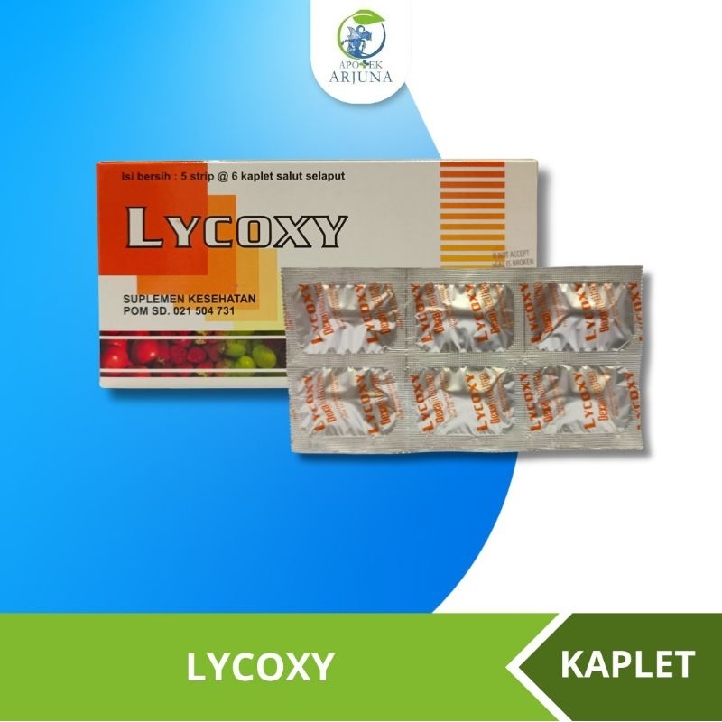 Jual Lycoxy Box 30 Kapsul | Shopee Indonesia