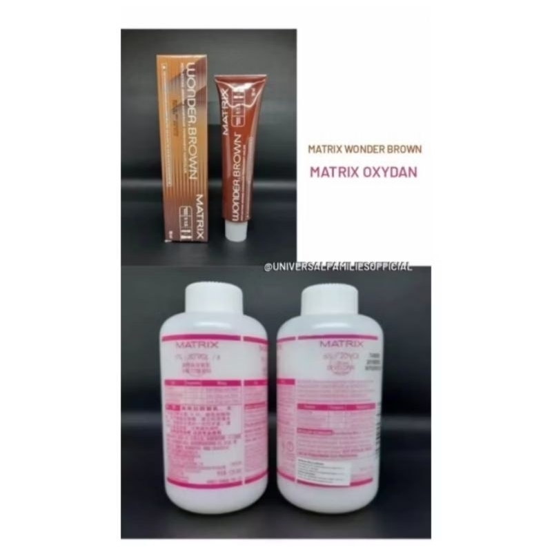 Jual Cat Rambut / Pewarna Rambut / Semir Rambut / Matrix Wonder Brown ...