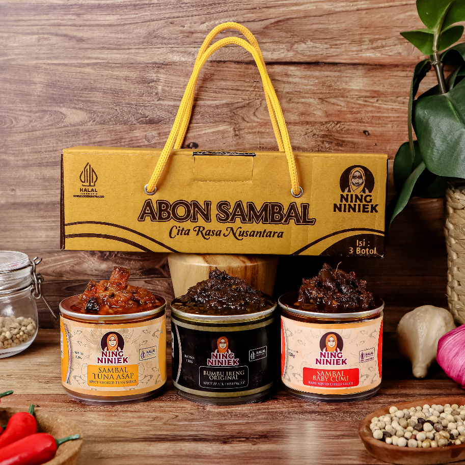 Jual SAMBAL NING NINIEK PAKET HAMPERS ALL VARIAN (ISI 3 BOTOL BISA MIX ...