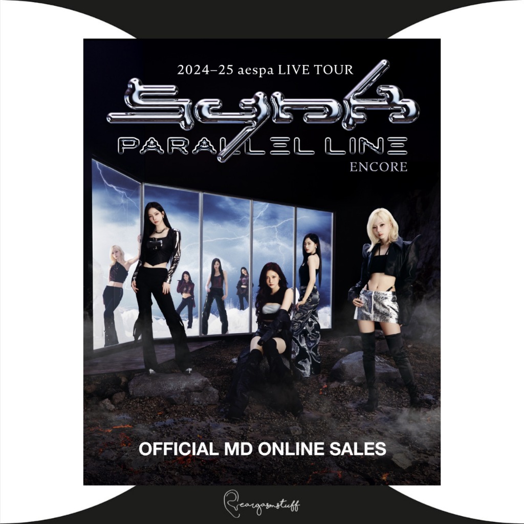 Jual AESPA LIVE TOUR SYNK PARALLEL LINEANCORE OFFICIAL MD / MERCHANDISE / MERCH | Shopee Indonesia