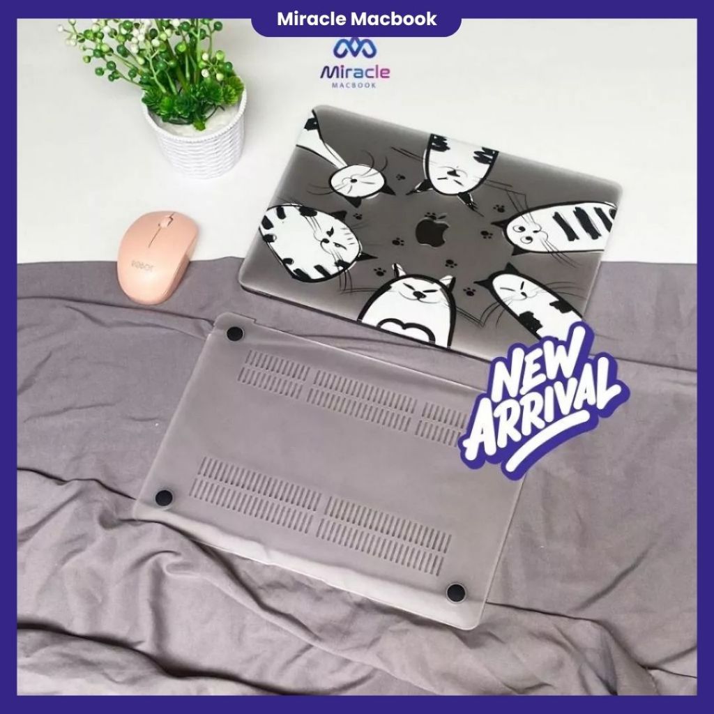 Jual CASE MACBOOK CAT EDITION NEW AIR PRO RETINA 11 12 13 14 15 16 INCH ...