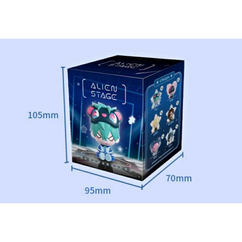 Jual Alien Stage Blind Box Official and 3 pcs photocards Original ...