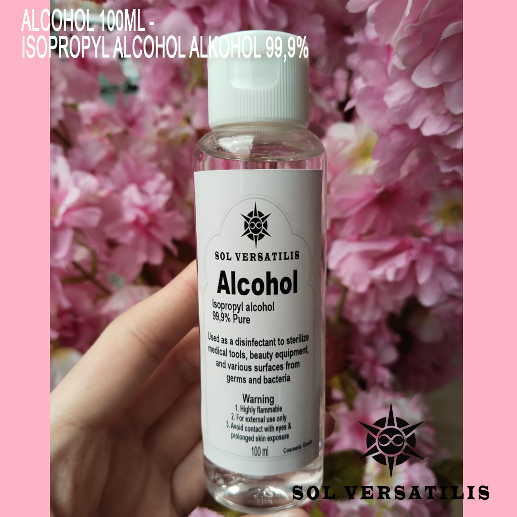 Jual Isopropyl Alcohol Alkohol 99,9% 100ml – Antiseptik & Pembersih ...