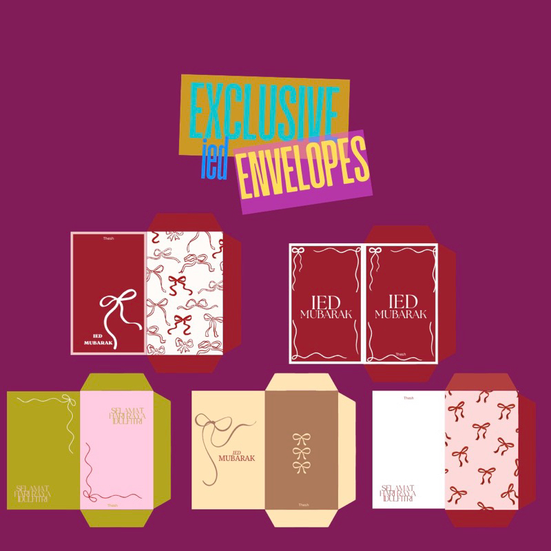 Jual AMPLOP AMPAU LEBARAN|Envelope Ied | Shopee Indonesia