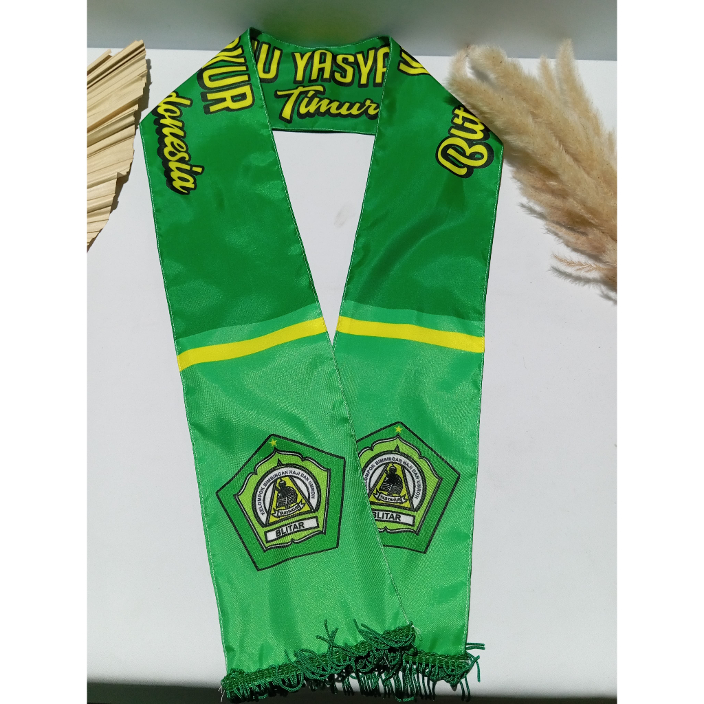 Jual Syal Printing Custom Bisa SATUAN - Umroh / Bola / Komunitas ...