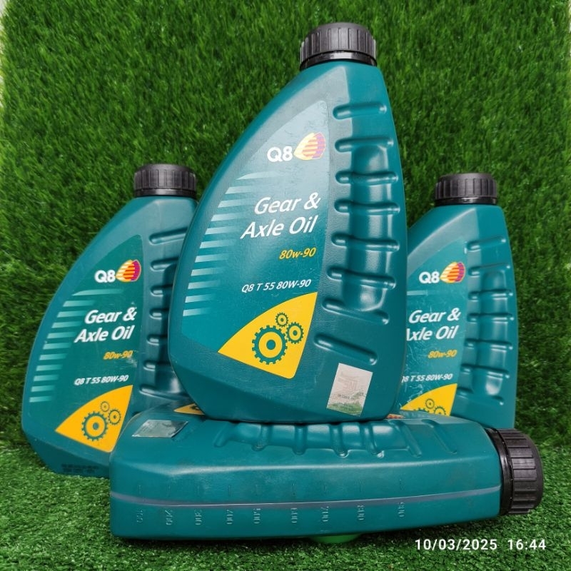 Jual Q8 Gear & Axle oil T 55 80W-90 oli gardan Q8 Api GL-5 | Shopee ...