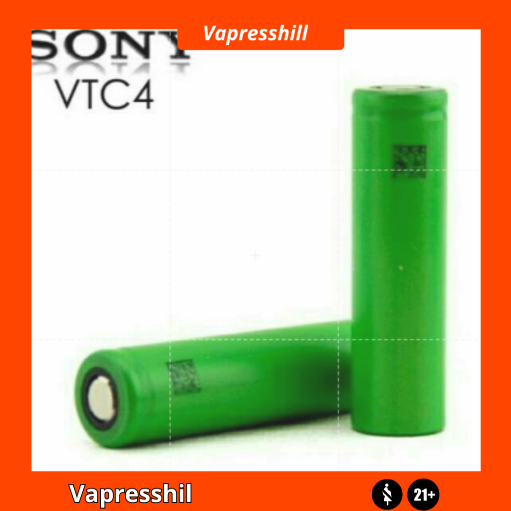 Jual BATERAI VAPE Sony VTC 4 2100mah 30A BATERAI VTC4 100% AUTHENTIC ...