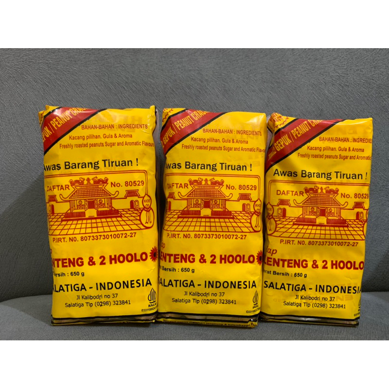Jual Enting-Enting Gepuk “KLENTENG & 2 HOLO” Oleh-Oleh Khas SALATIGA ...