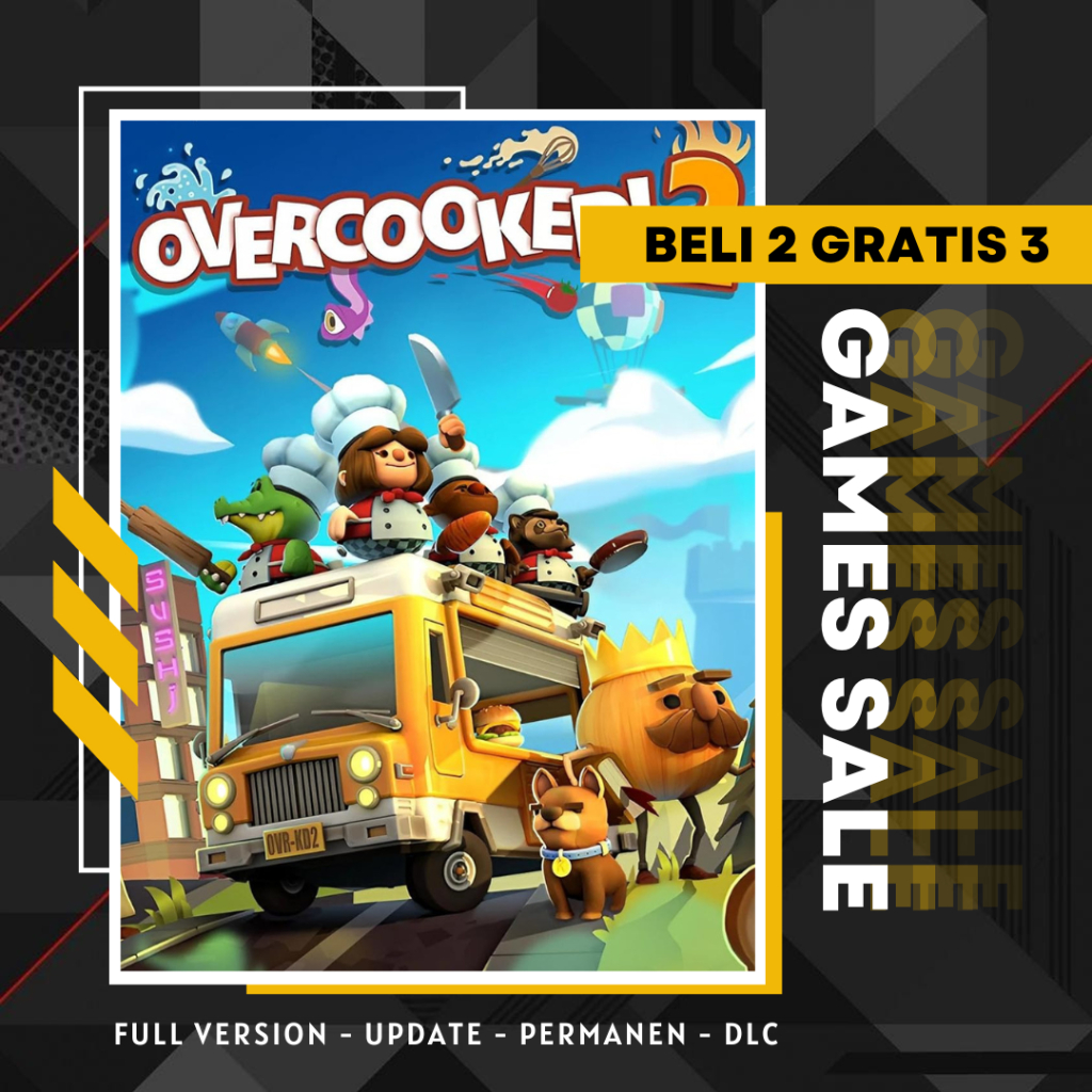 Jual OVERCOOKED 2 GOURMET EDITION - GAME PC - GAME LAPTOP - PC GAMES ...