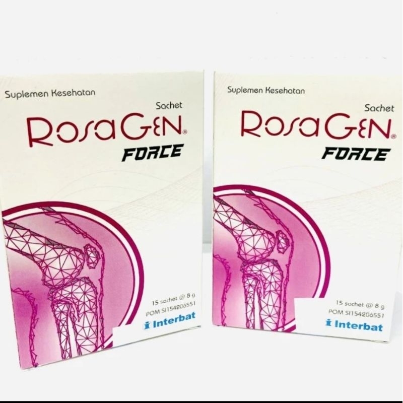 Jual ROSAGEN FORCE 15 SACHET ORIGINAL ROSAGEN ASLI OBAT PERSENDIAN ...