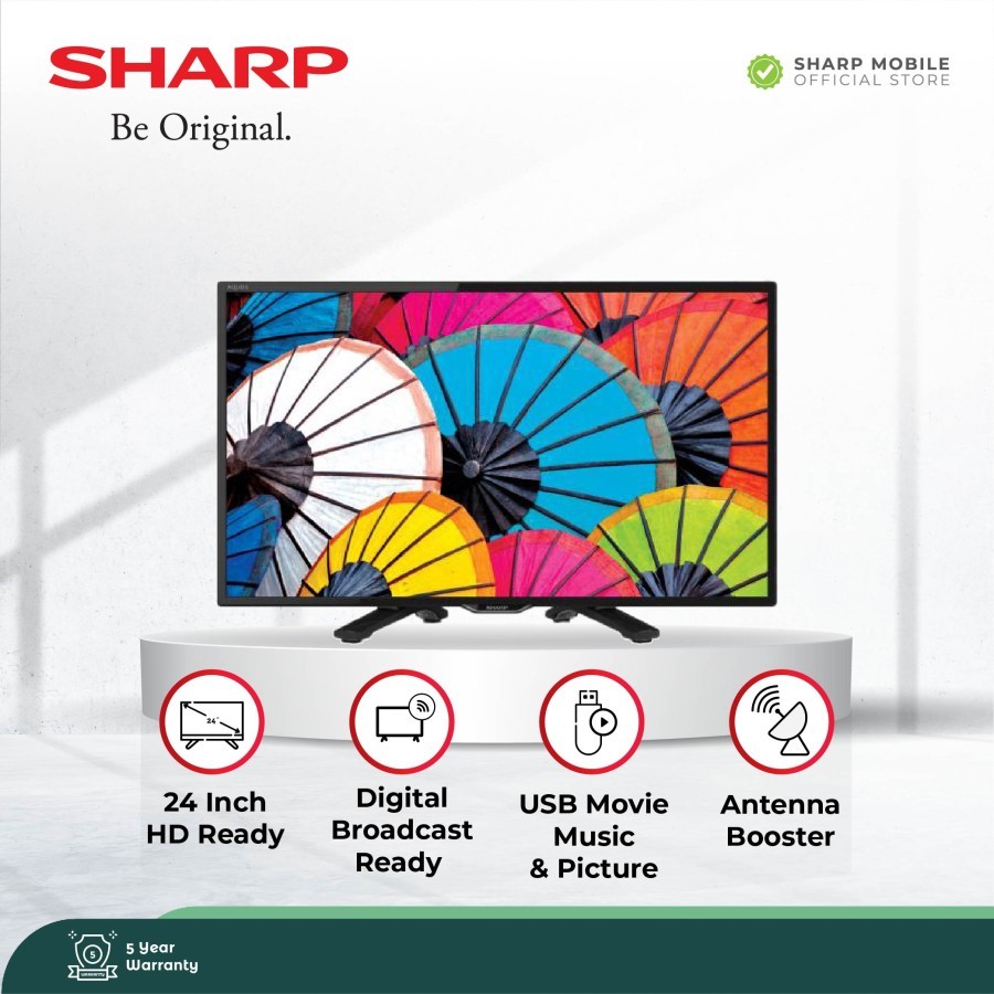 Jual SHARP 2T-C24GD1500i TV LED SHARP 24 INCH DIGITAL | Shopee Indonesia