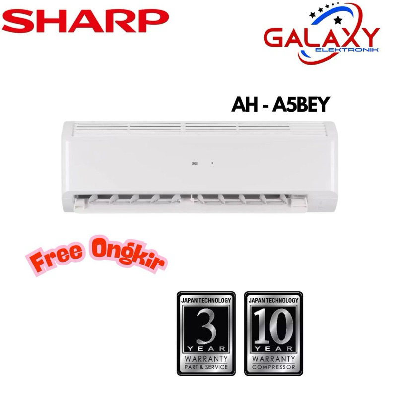 Jual AC SHARP 1/2 PK AH-A5BEY GARUDA SERIES | Shopee Indonesia
