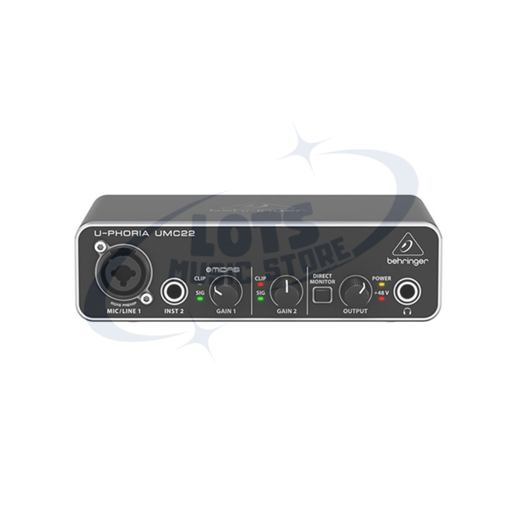 Jual Soundcard Audio Interface Behringer UMC22 | Shopee Indonesia