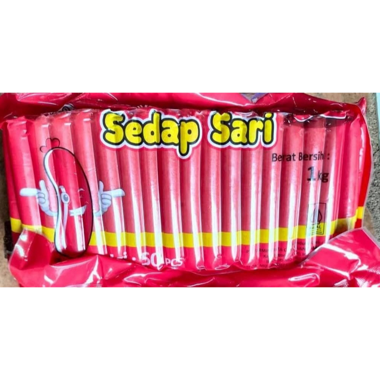 Jual Sedap Sari Sosis sapi 1kg isi 50 pcs | Shopee Indonesia
