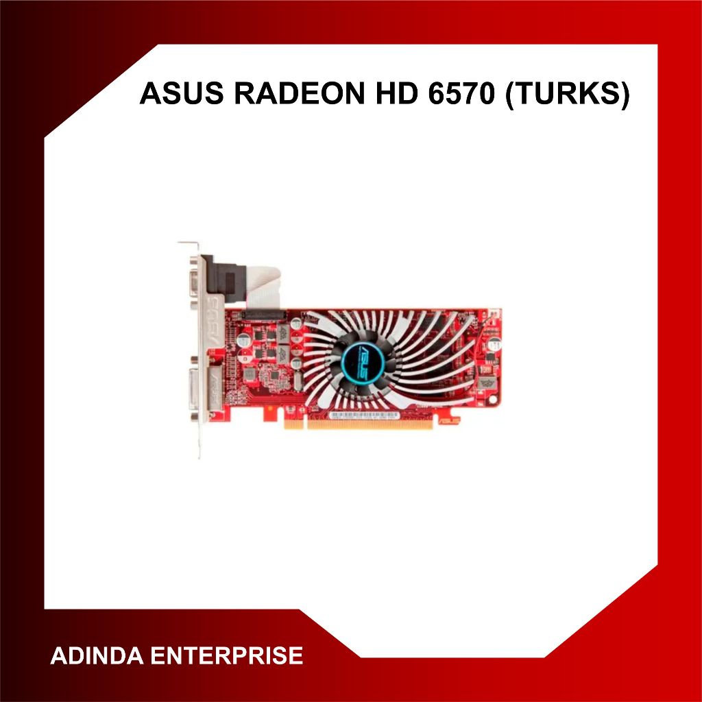 Jual VGA ASUS RADEON HD 6570 2GB DDR3 128BIT (Turks) | Shopee Indonesia