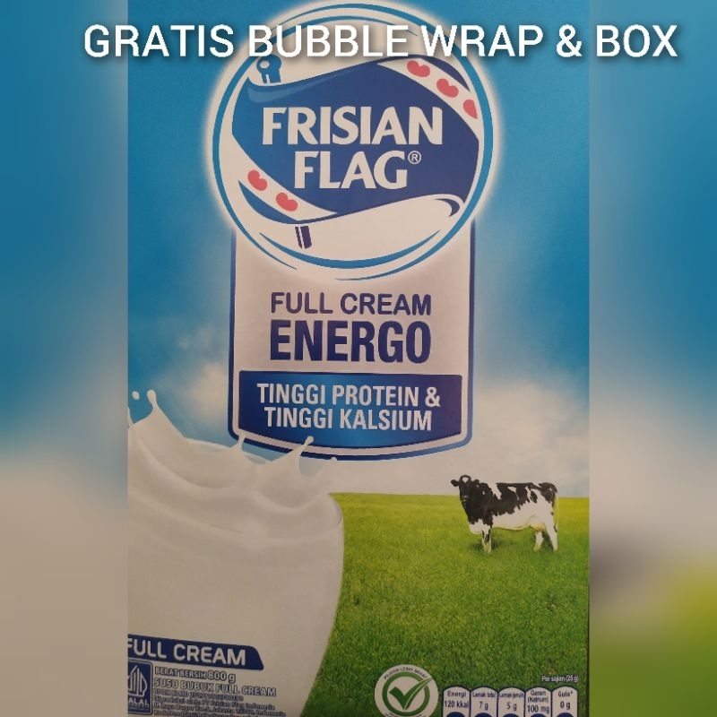 Jual [TERBARU]Frisian Flag Full Cream 800 gram Susu Bubuk Fullcream ENERGO 800 g | Shopee Indonesia