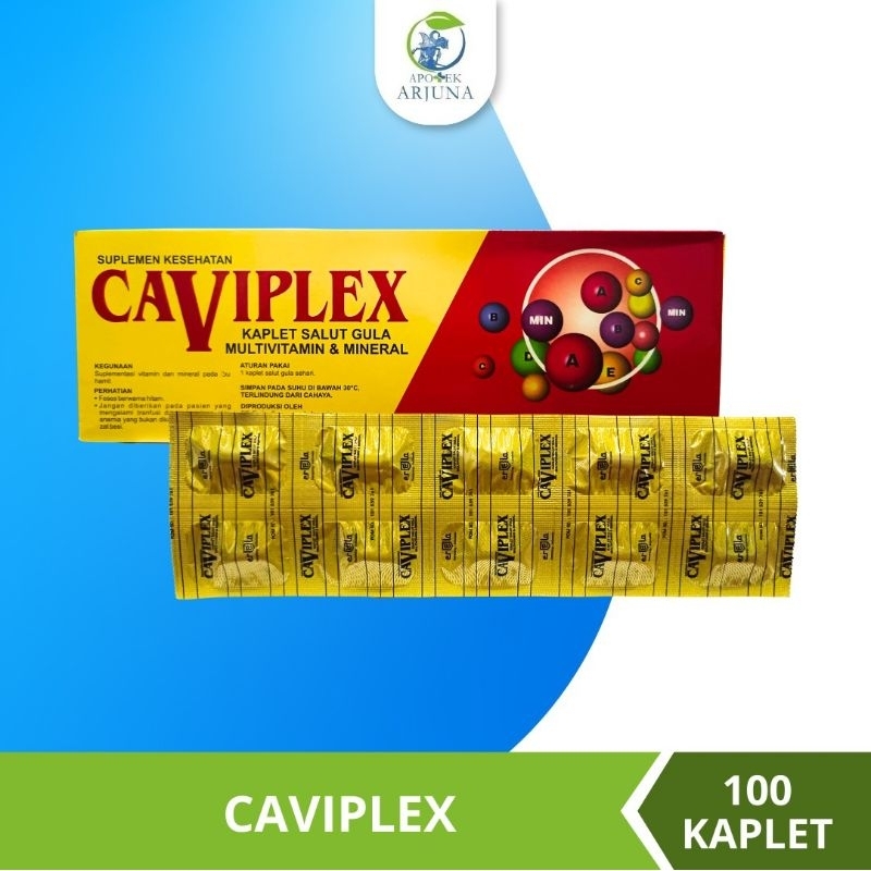 Jual Caviplex Box 100 Kaplet | Shopee Indonesia