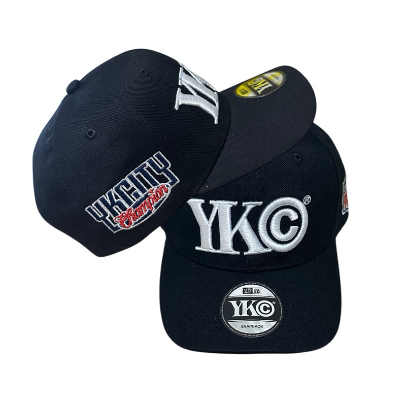 Jual YKC TOPI - SNAPBACK HAT LOGO BLACK C-001 | Shopee Indonesia