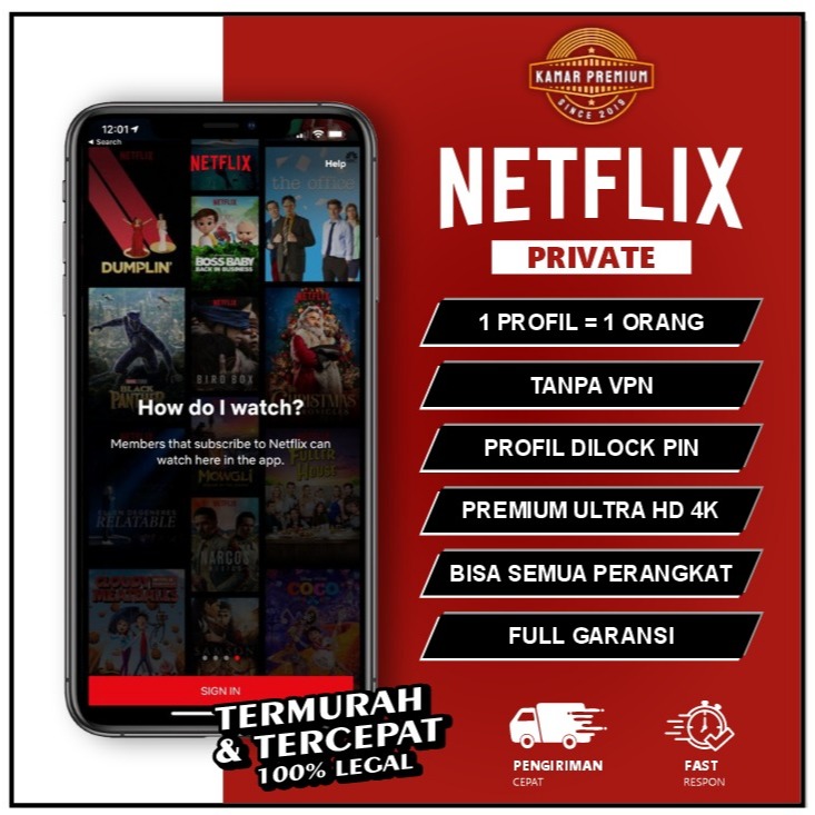 Jual Paket Netflix 1 Tahun Terlengkap & Harga Terbaru Mei 2026 | Shopee ...