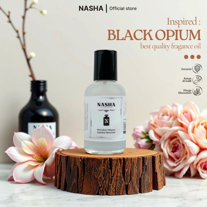 Jual Nasha parfum black opium 30ml tahan lama ninggalin jejak | Shopee ...