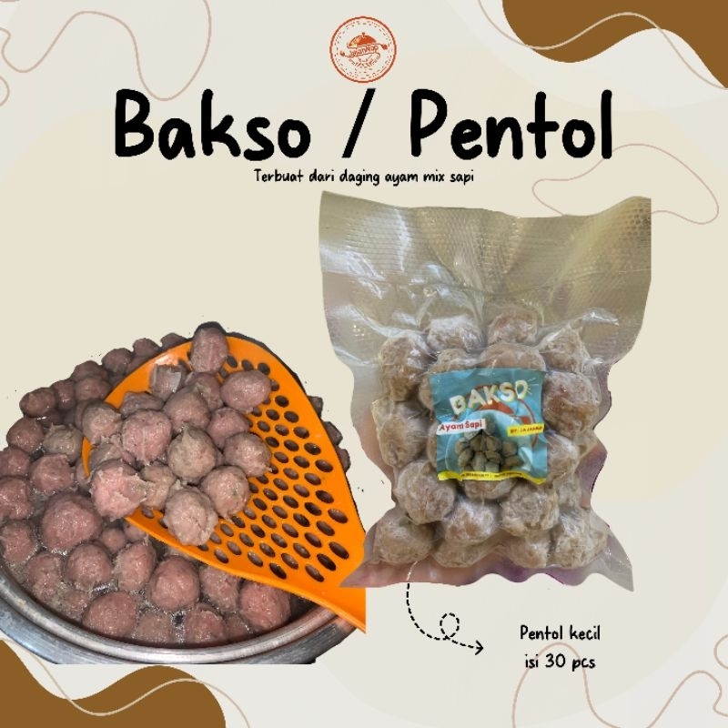 Jual Bakso frozen/pentol frozen/bakso malang/bakso ayam sapi/bakso sapi ...