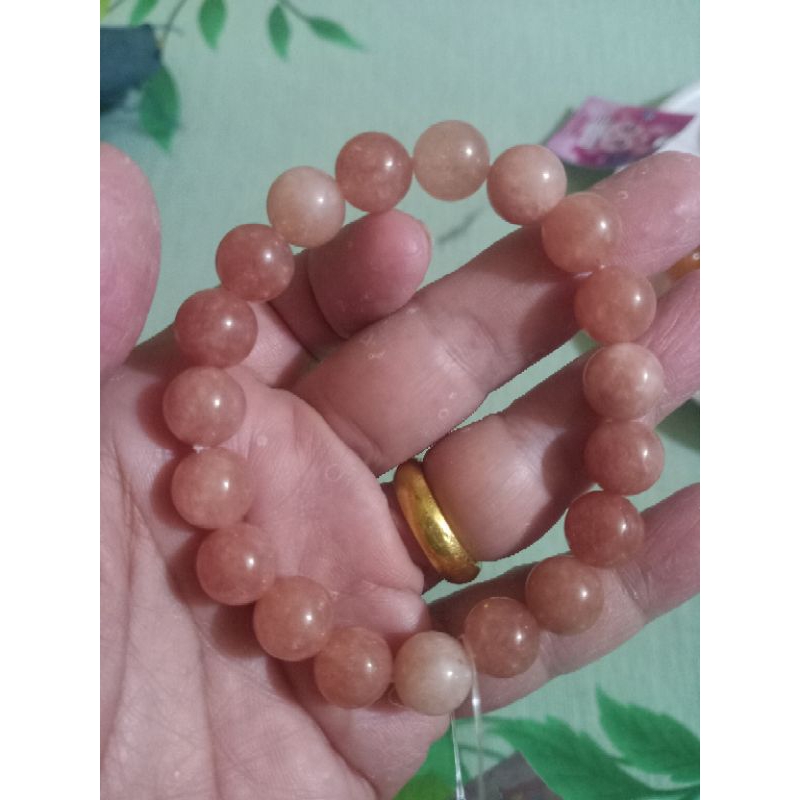 Jual natural moonstone bracelet 10 mm | Shopee Indonesia