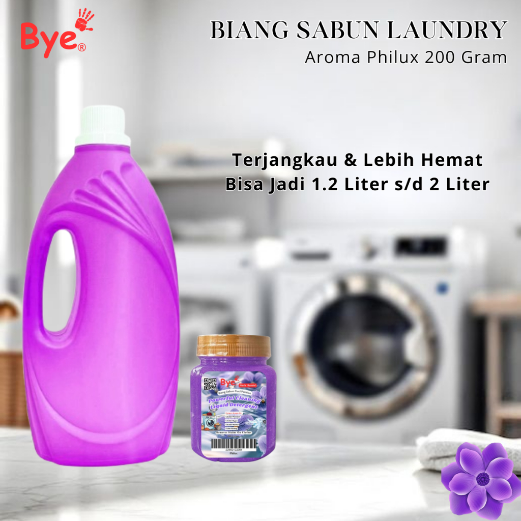 Jual Biang Sabun Laundry Aroma Philux 200 Gram | Shopee Indonesia