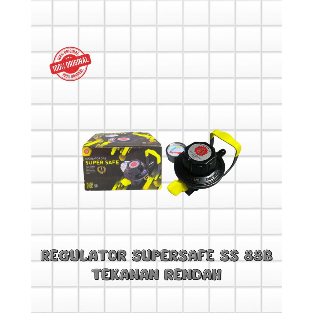 Jual REGULATOR METER SUPER SAFE SS 88B TEKANAN RENDAH | Shopee Indonesia