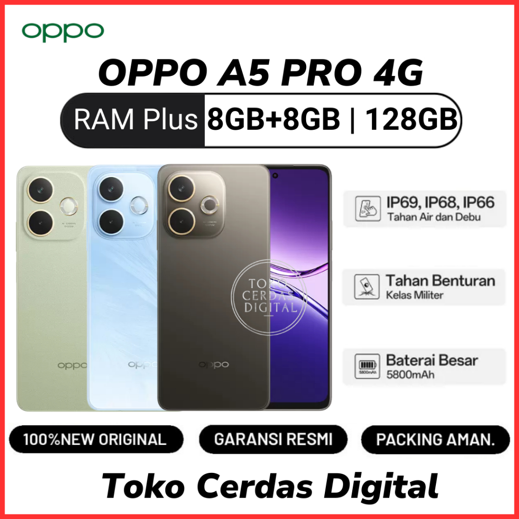 Jual OPPO A5 Pro 4G 8/128GB Garansi 12 Bulan | A5Pro | Shopee Indonesia