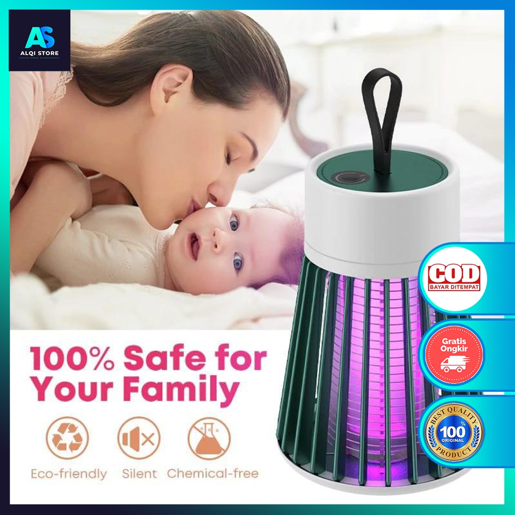 Jual Mini Mosquito Killer Lampu Pembunuh Nyamuk 360 Elektrik Shock ...