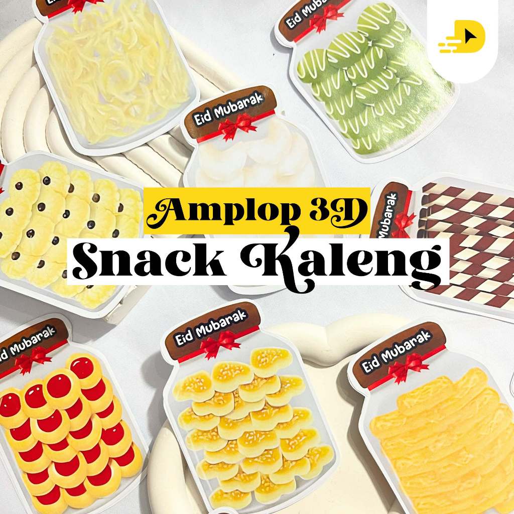 Jual Amplop Lebaran 3D Snack Kaleng | Shopee Indonesia