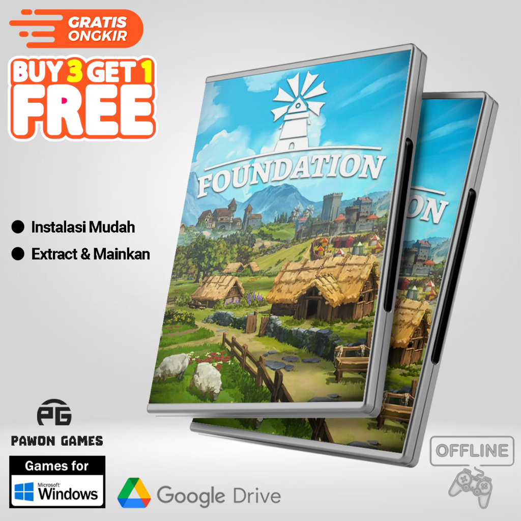 Jual Foundation - Game Indie Komputer PC Offline Strategy Games Link ...