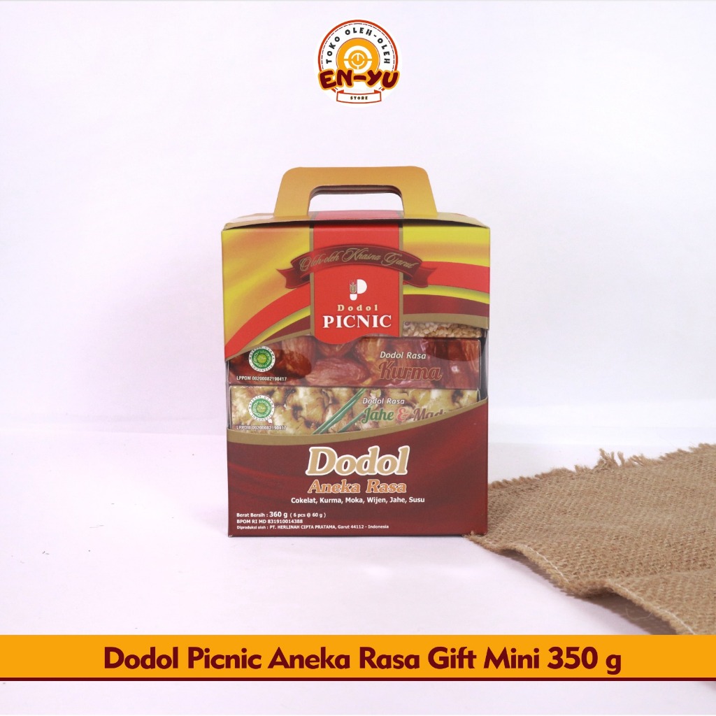 Jual Dodol Garut Asli Original PICNIC Gift Mini Aneka Rasa | Shopee Indonesia