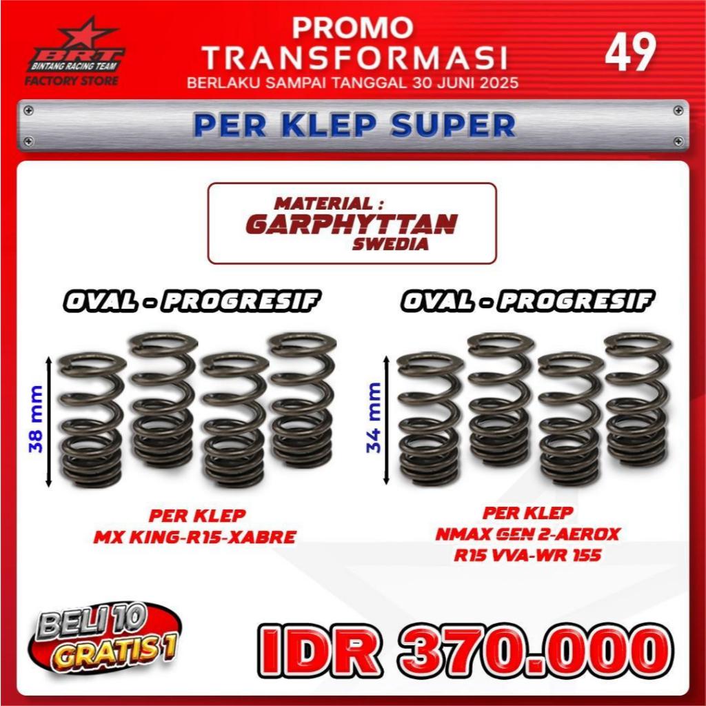 Jual PER KLEP SUPER BRT OVAL PROGRESIVE | Shopee Indonesia