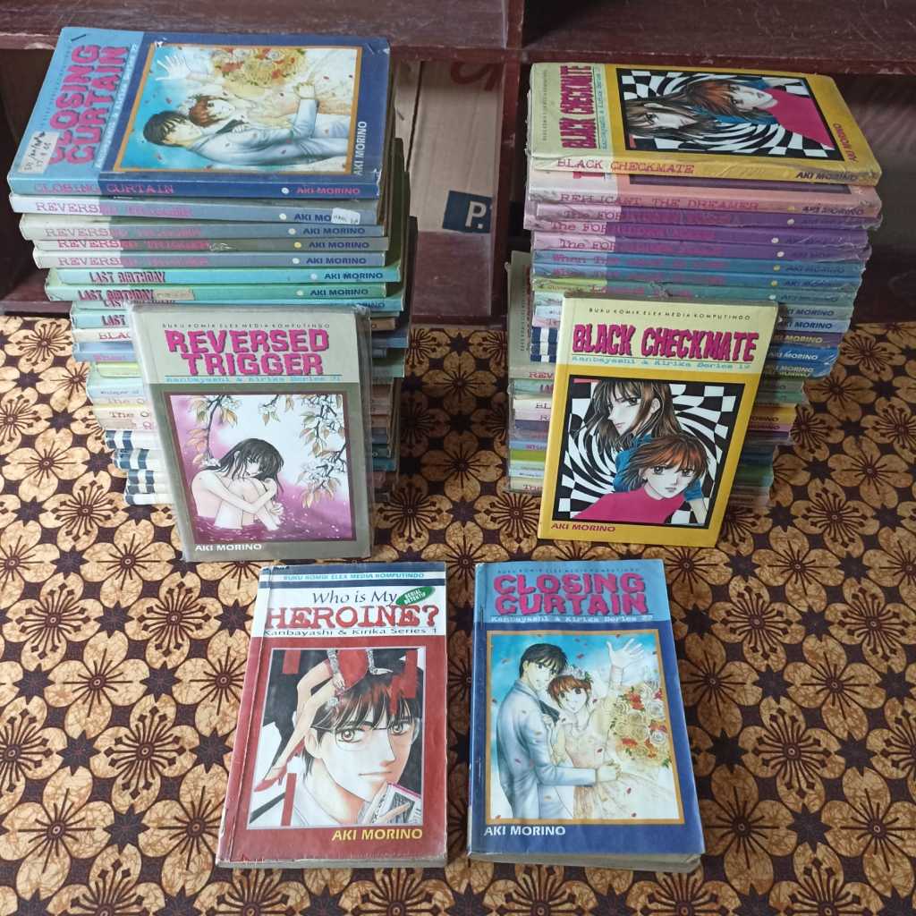 Jual KANBAYASHI & KIRIKA SERIES - Komik Cabutan Segel dan Bekas Elex Media | Shopee Indonesia