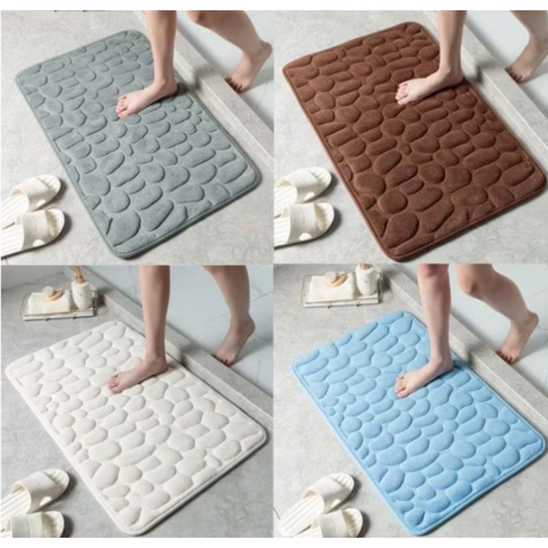 Jual Keset Kaki Anti Slip Bahan Memory Foam Berkualitas tinggi | Shopee ...