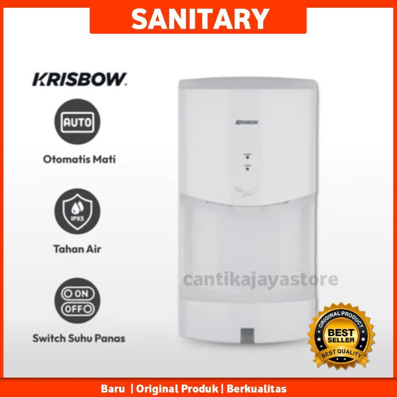 Jual HIGH SPEED HAND DRYER KRISBOW| PENGERING TANGAN OTOMATIS (Baru ...