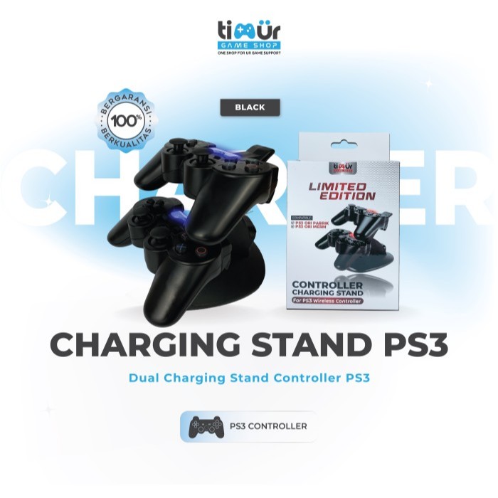 Jual Controller Charger Charging Dock Stand Stik Stick PS3 Limited ...