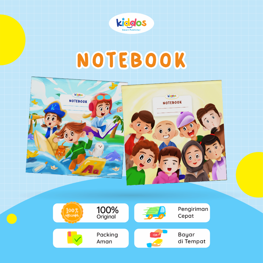Jual [READY STOCK] - NOTEBOOK TULIS [BINDING] - KIDDOS SMART PUBLISHER ...