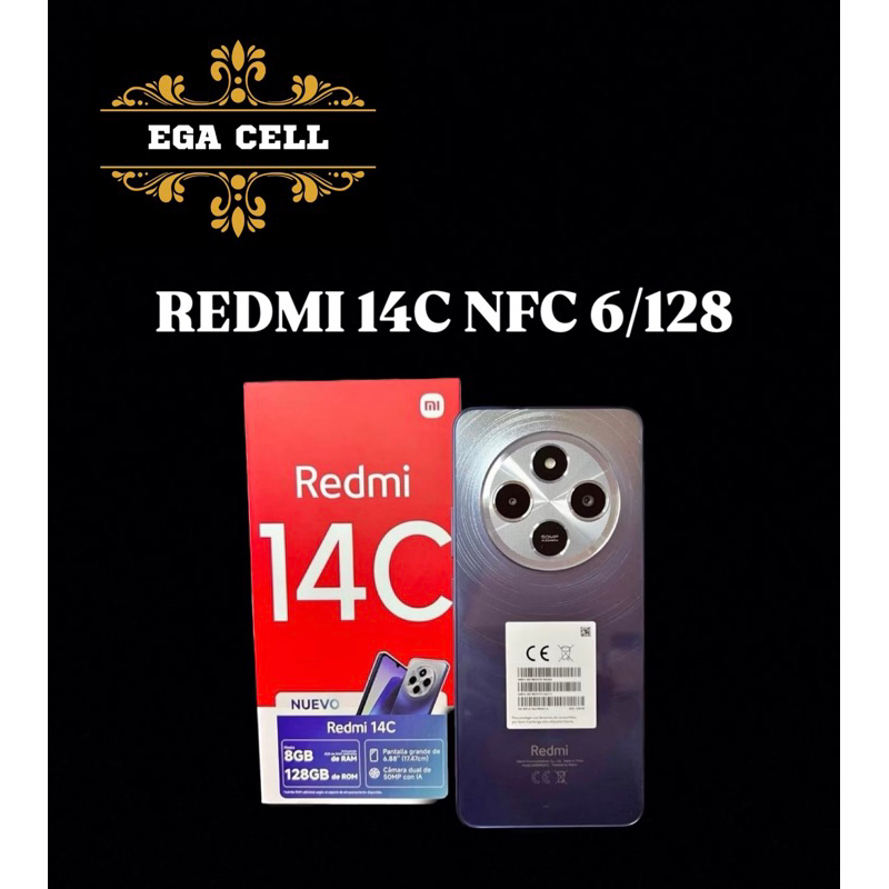 Jual Redmi 14C NFC 6/128 Garansi resmi | Shopee Indonesia