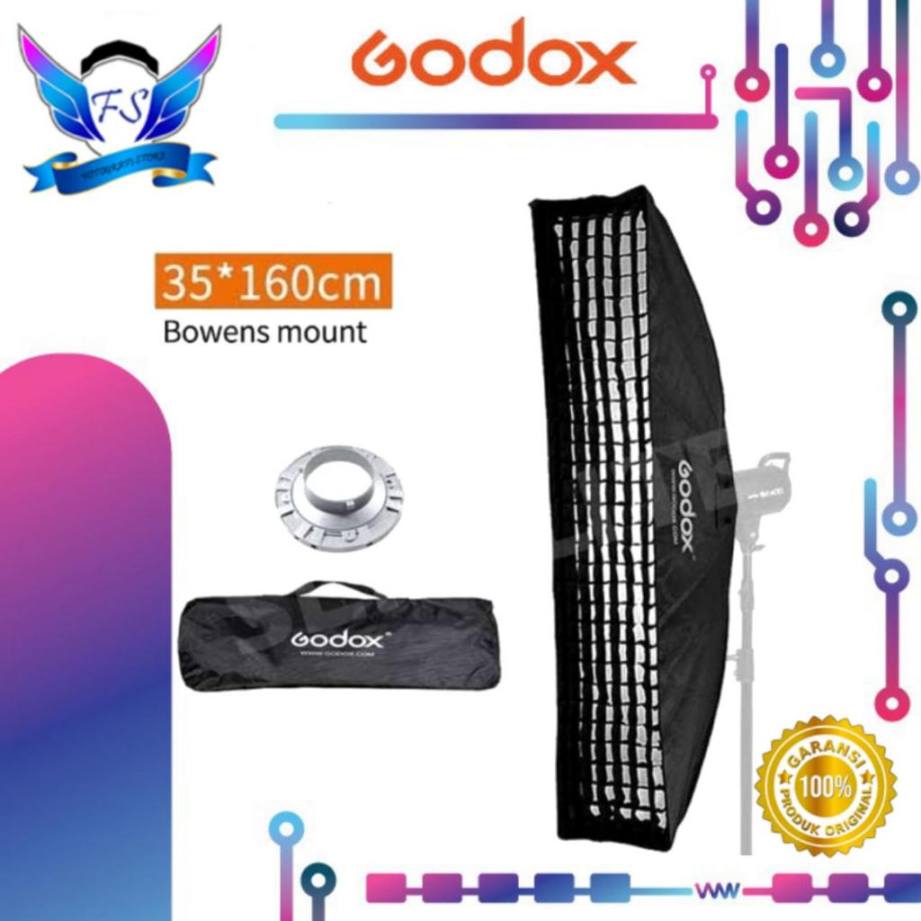 Jual Softbox Godox Strip Box SB-FW 35X160 Cm With Grid | Shopee Indonesia
