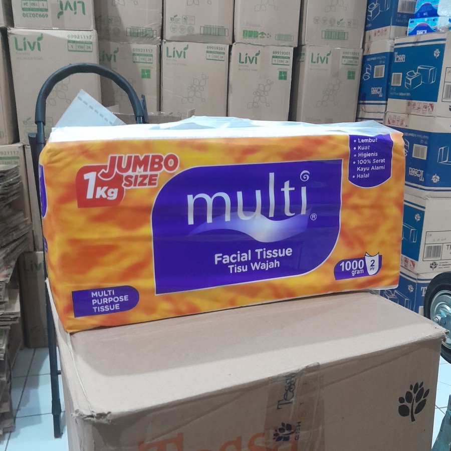 Jual Tissue Multi Facial 1000gram Jumbo Size | Shopee Indonesia