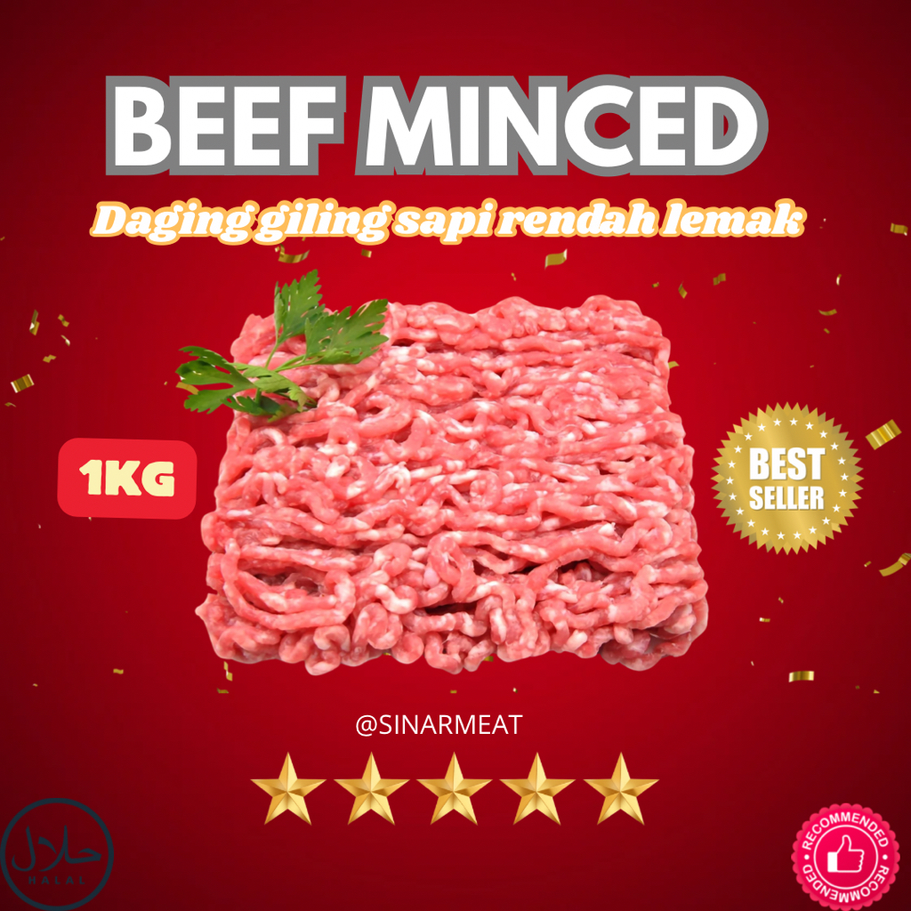 Jual DAGING GILING SAPI PREMIUM RENDAH LEMAK 1KG | Shopee Indonesia