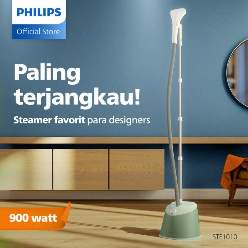 Jual PHILIPS GARMENT STEAMER 1000 SERIES HIJAU STE1010/75 STE 1010 ...
