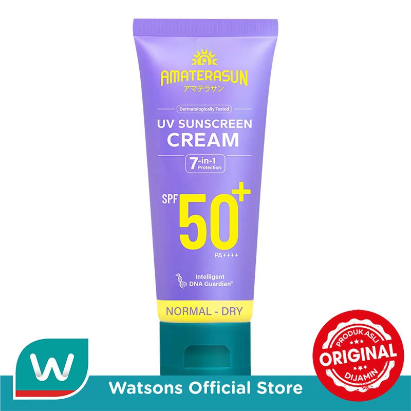 Jual Amaterasun UV Sunscreen Cream SPF 50+ PA++++ 50g | Shopee Indonesia