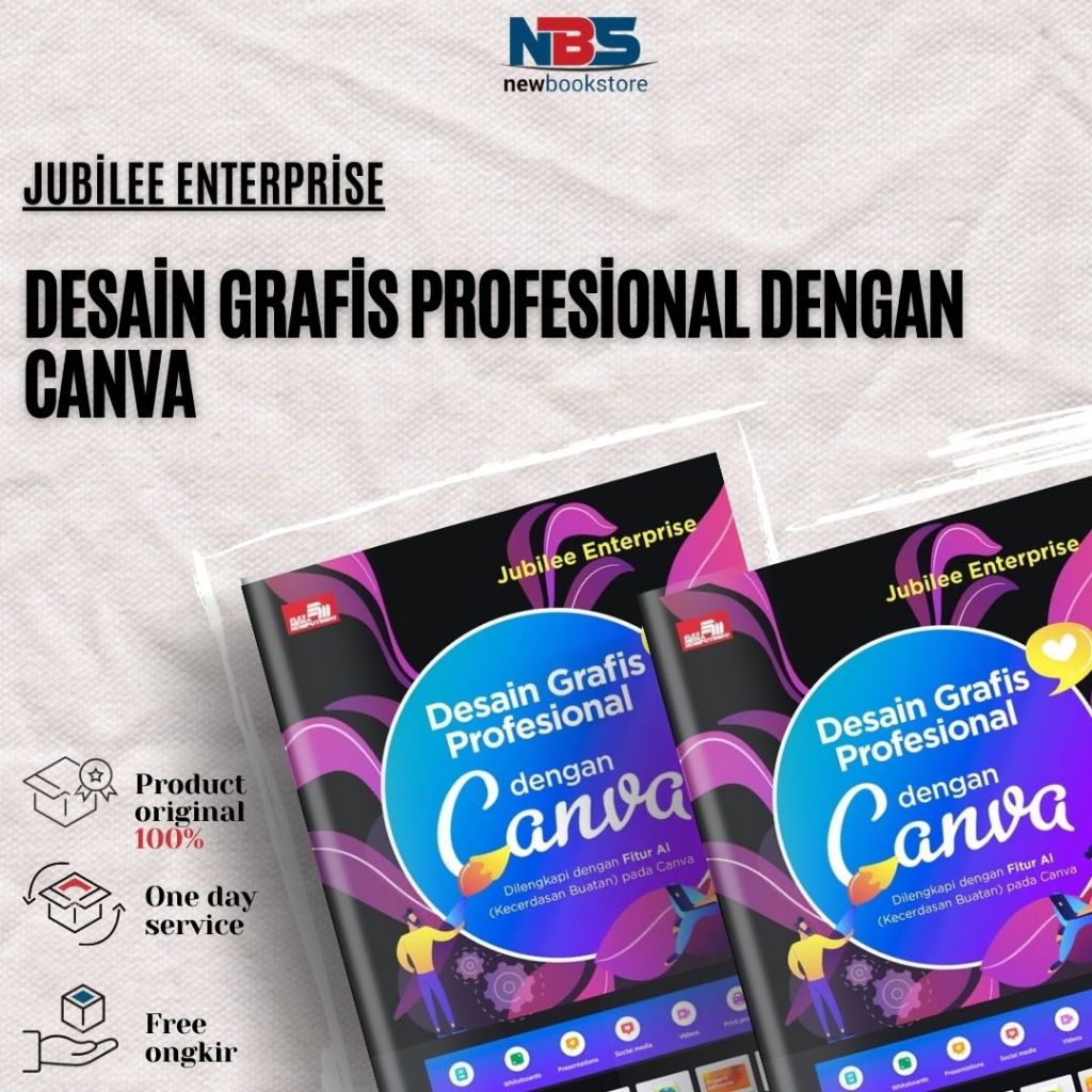 Jual Desain Grafis Profesional dengan Canva - Jubilee Enterprise | Shopee Indonesia